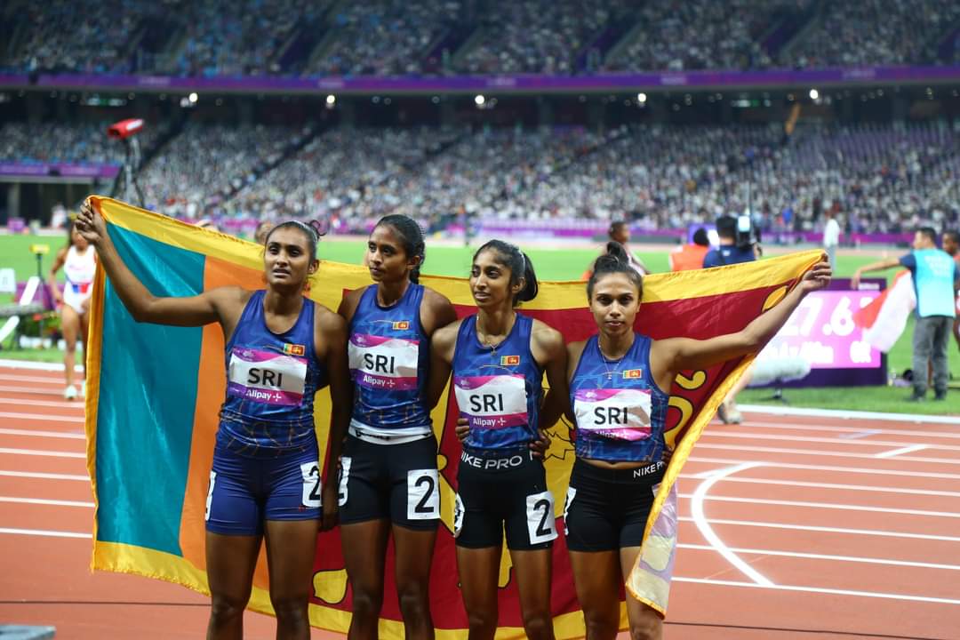 කාන්තා මීටර් 400×4 සහාය දිවීමෙනුත් ශ්‍රී ලංකාවට ලෝකඩ පදක්කමක් – CEYLONWIRE