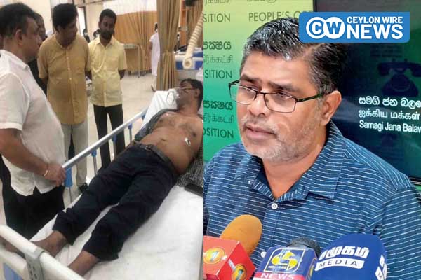 පොලිස් කඳුළු ගෑස් වැදී මුජිබර් රෝහලේ – CEYLONWIRE