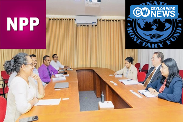 ජාතික ජන බලවේගය IMF මුණගැසෙයි – CEYLONWIRE