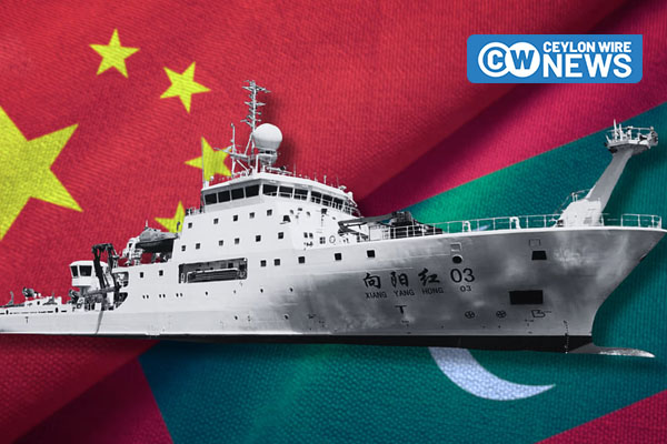 ලංකාවට එන්න අවසර නොලැබුණු චීන නැව චීනයේ යාලු මාලදිවයිනට – CEYLONWIRE