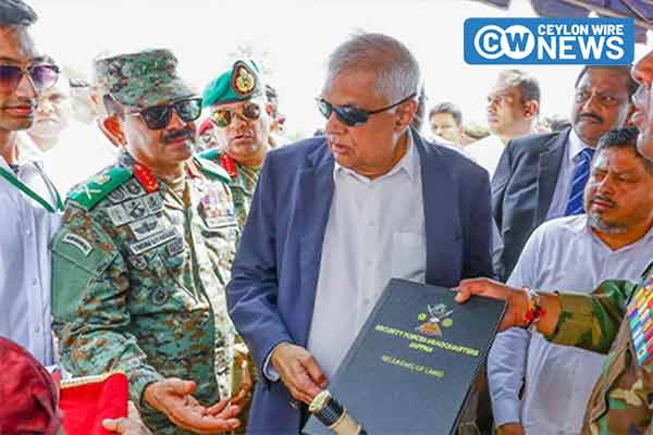 හමුදාව සතුව තිබූ යාපනයේ අක්කර 234ක් ජනපති ගොවීන්ට බෙදයි – CEYLONWIRE