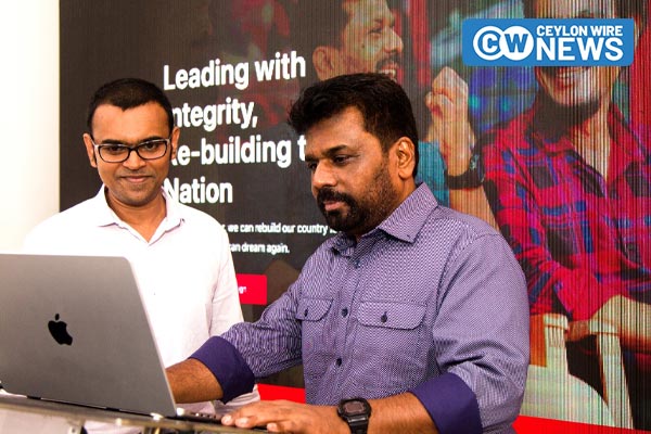 AKD වෙබ් අඩවිය විවෘත වේ – අනුර AI වෙයි – CEYLONWIRE