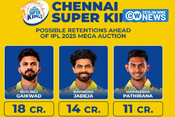 චෙන්නායි සුපර් කිංග්ස් IPL මීළඟ වාරය සඳහා මතීෂ පතිරණ රුපියල් කෝටි 45කට මිලදී ගනී – CEYLONWIRE