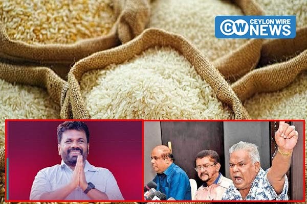 අනුරලාත් ඩඩ්ලිලාට බයද? ඔක්තෝබර් 15 සිට මාස 3ක් රටේ තියෙන ‘සහල් මාෆියාවක්’ ගැන අනාවරණයක් – CEYLONWIRE