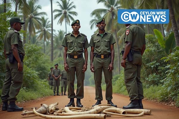 ඇත්දළ එක්ක හමුදා සෙබළු දෙදෙනෙක් අත්අඩංගුවට – CEYLONWIRE