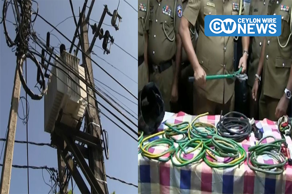 ට්‍රාන්ස්ෆෝමර්වල තඹ කම්බි කැපූ කොල්ලෙක් අල්ලයි – CEYLONWIRE