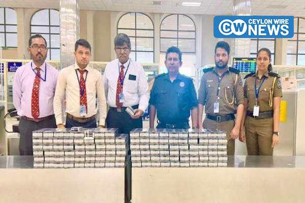 සිගරට් කූරු 22,800ක් කටුනායකින් අල්ලයි – CEYLONWIRE