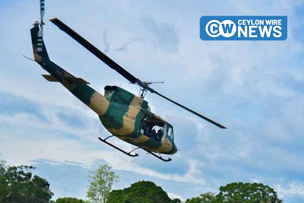 මාදුරුඔයට ගුවන් හමුදා හෙලිකොප්ටරයක් කඩාවැටේ – CEYLONWIRE