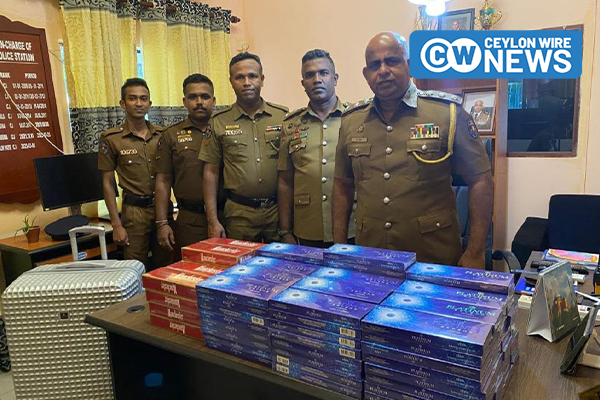 රුපියල් මිලියන 3.54 ක් වටිනා විදේශීය සිගරට් අත්අඩංගුවට – CEYLONWIRE