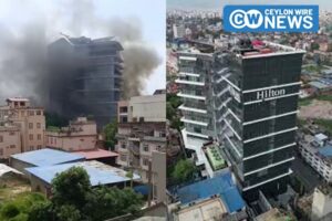 නේපාලයේ හිල්ටන් හෝටලයටත් විරෝධතාකරුවෝ ගිනිතියති(වීඩියෝ) – CEYLONWIRE